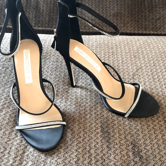 David Tutera | Shoes | David Tutera Size 75 Black Stilleto | Poshmark
